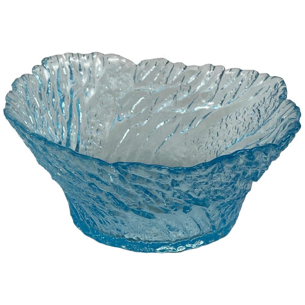 Салатник "Лес", 14 см, дизайнер Пертти Каллиойнен, стекло, 1980-1990 гг, Мантехарью, Финляндия