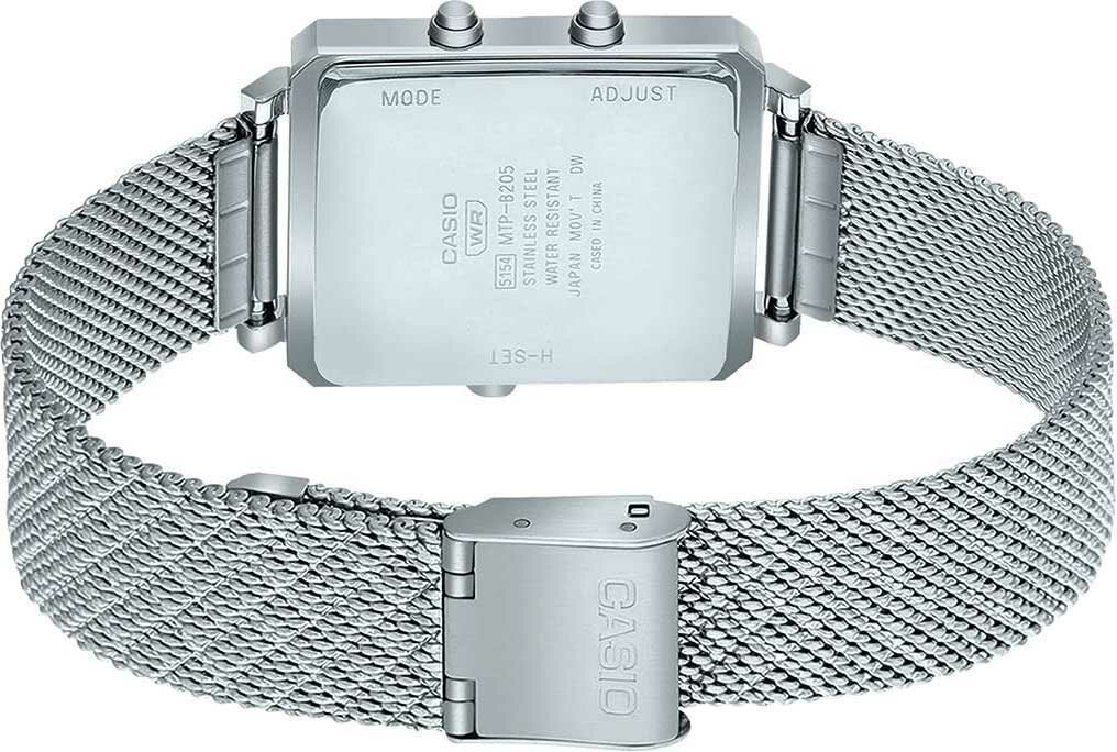 Наручные часы CASIO Collection, серебряный, оранжевый — фото 1