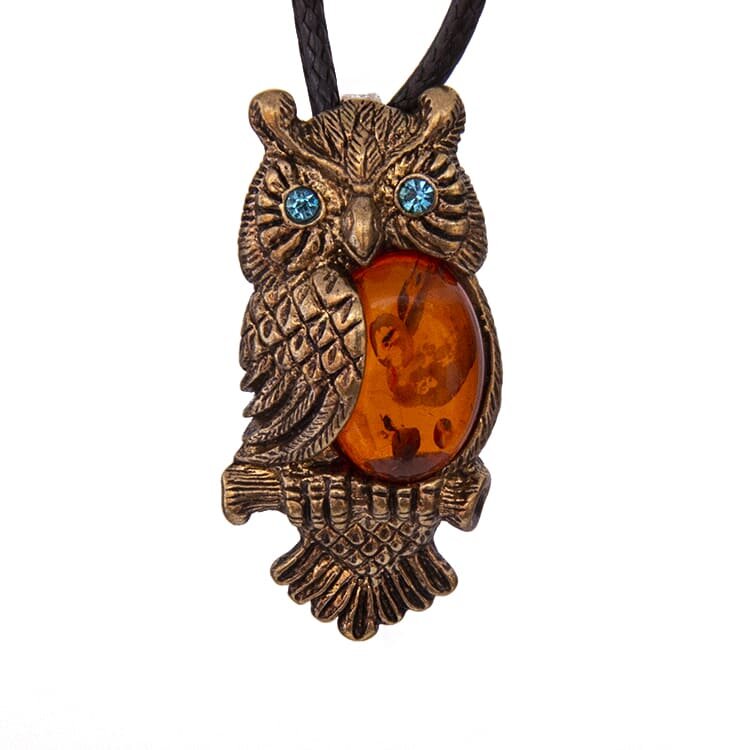 Подвеска, янтарь