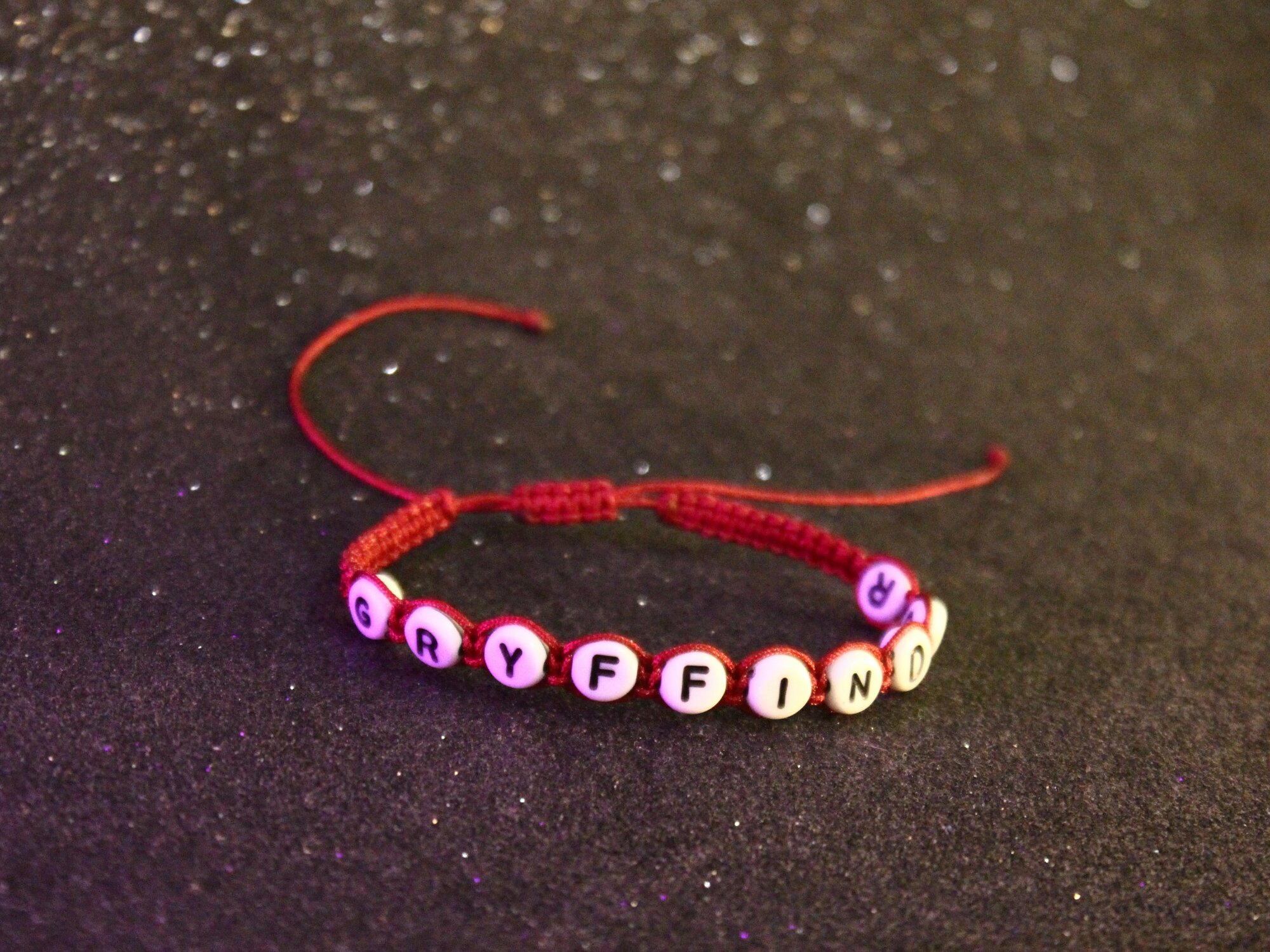 Плетеный браслет your soulmate, акрил