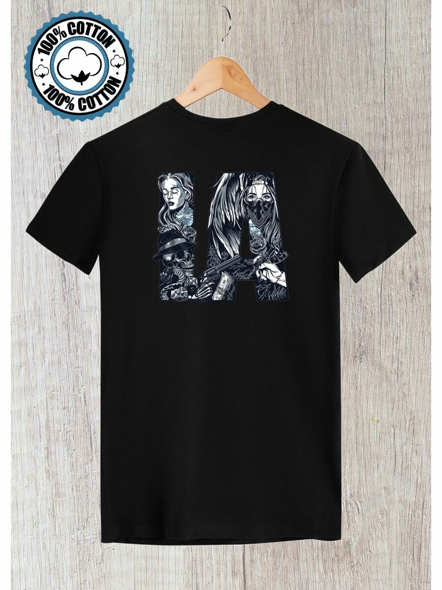 Футболка тату чекано стиль мексика