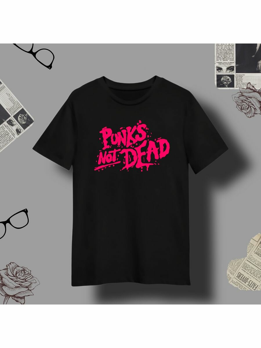 Футболка punks not dead