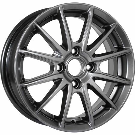 Колесный литой диск КиК Квант R14x5.5 4x100 ET40 CB54.1 Dark_platinum