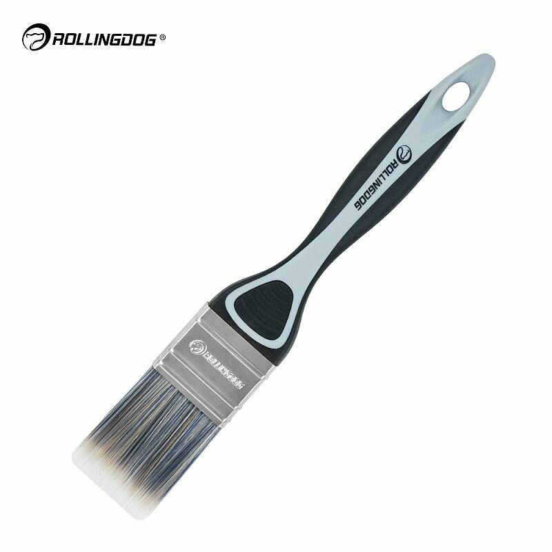 Кисть малярная Rollingdog BT1000 40мм, прямой срез, полиэстер, серия Professional