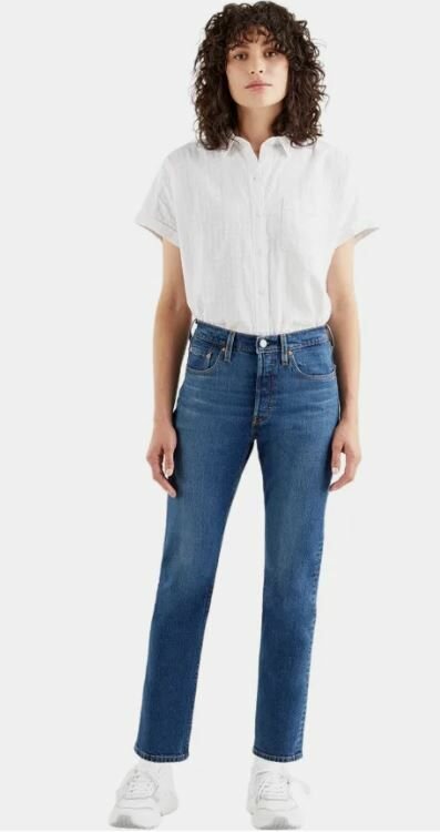 Джинсы зауженные 501 Crop 