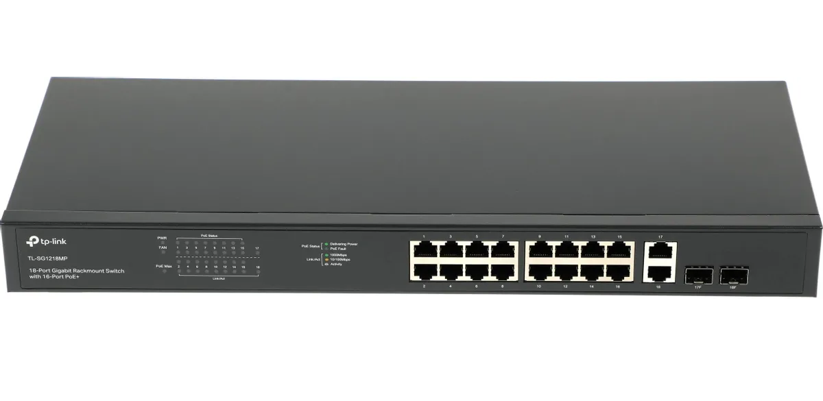 Коммутатор TP-Link TL-SG1218MP