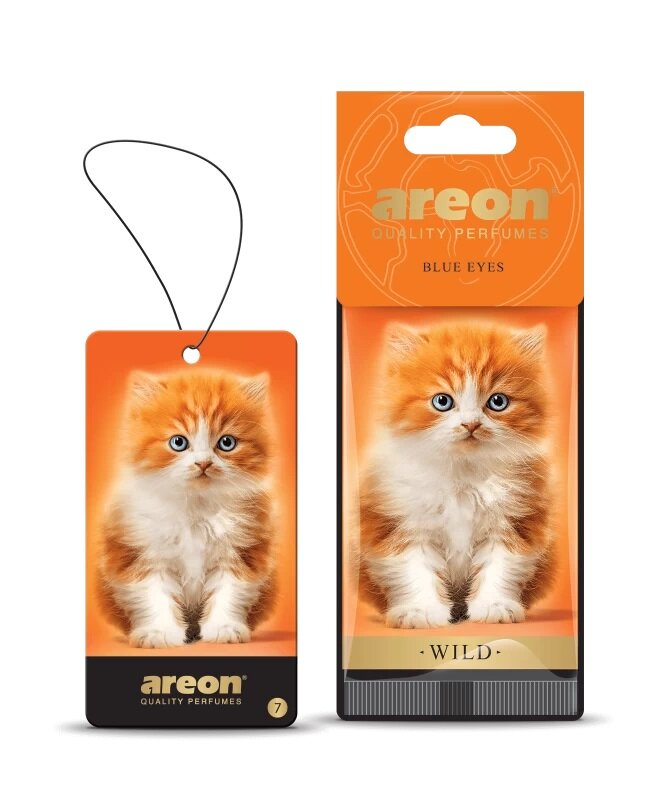 Ароматизатор на зеркало Areon WILD Blue Eyes