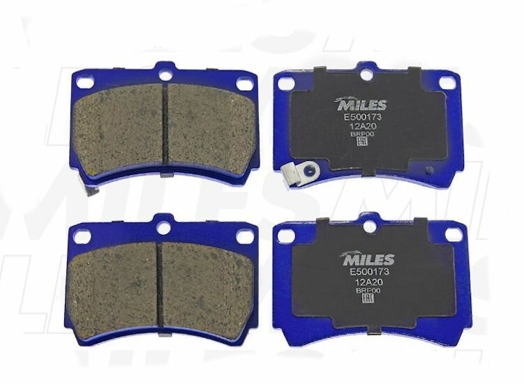 Колодки тормозные передние для KIA Rio 2000-2005 / арт. E500173 / бренд MILES / OEM 0K30A3328Z