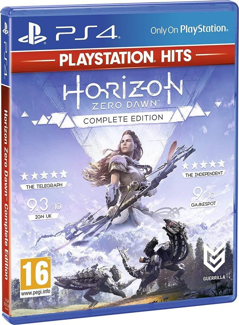Horizon Zero Dawn: Complete Edition (русские субтитры) (PS4)