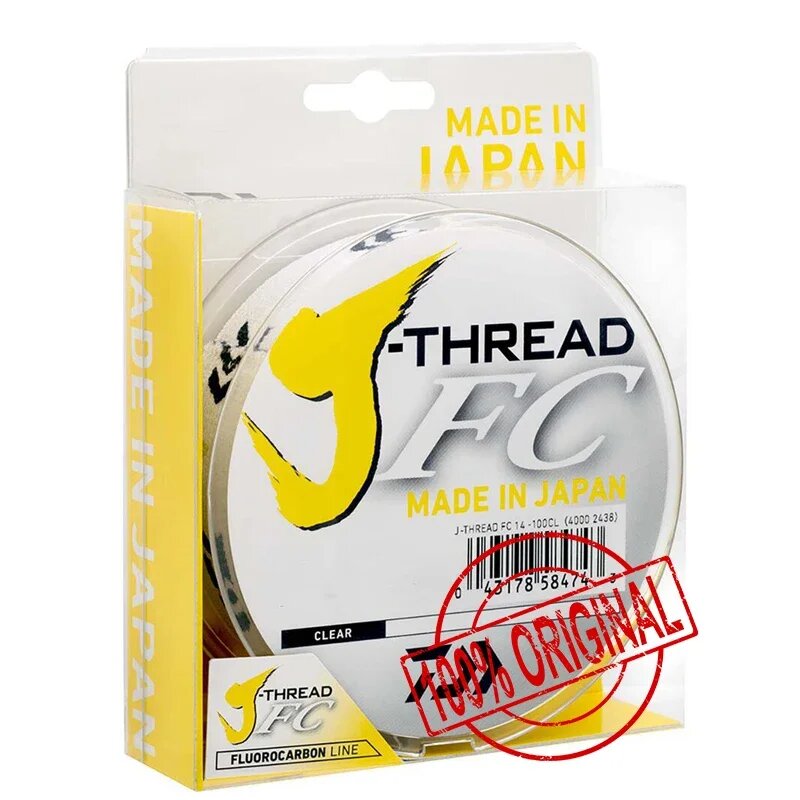 Daiwa J-FLUOROCARBON Леска для морской рыбалки 6LB - 0.218MM-100M