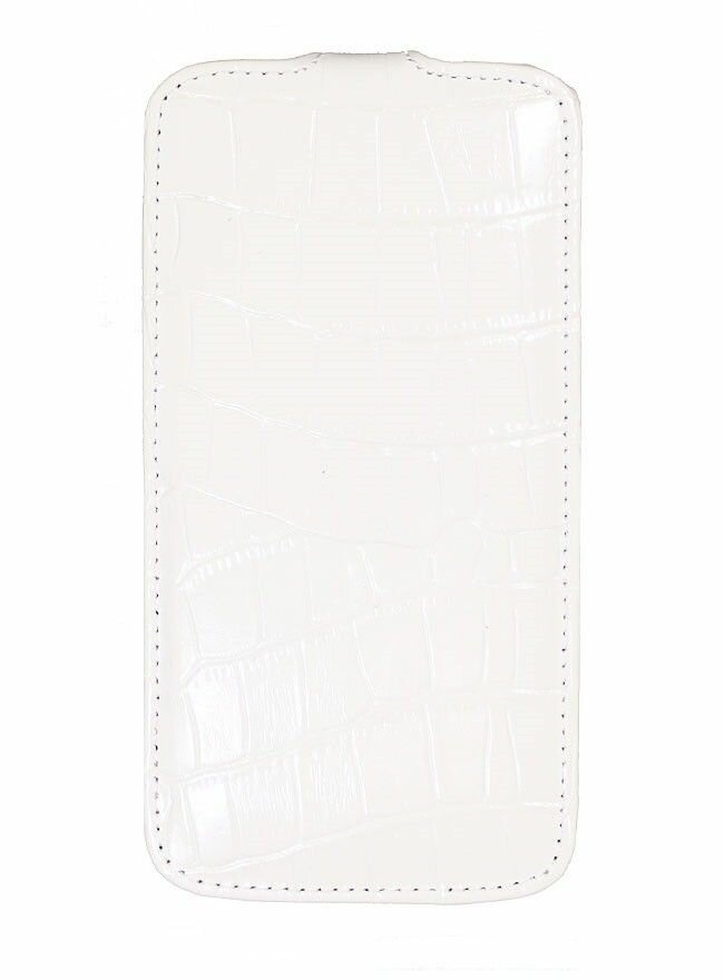 Чехол Melkco Jacka Type для Samsung Galaxy S4 I9500/i9505 под крокодила белый