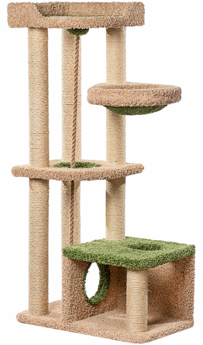 Комплекс Камуля Пушок ковролин бежевый с зеленым 1 шт