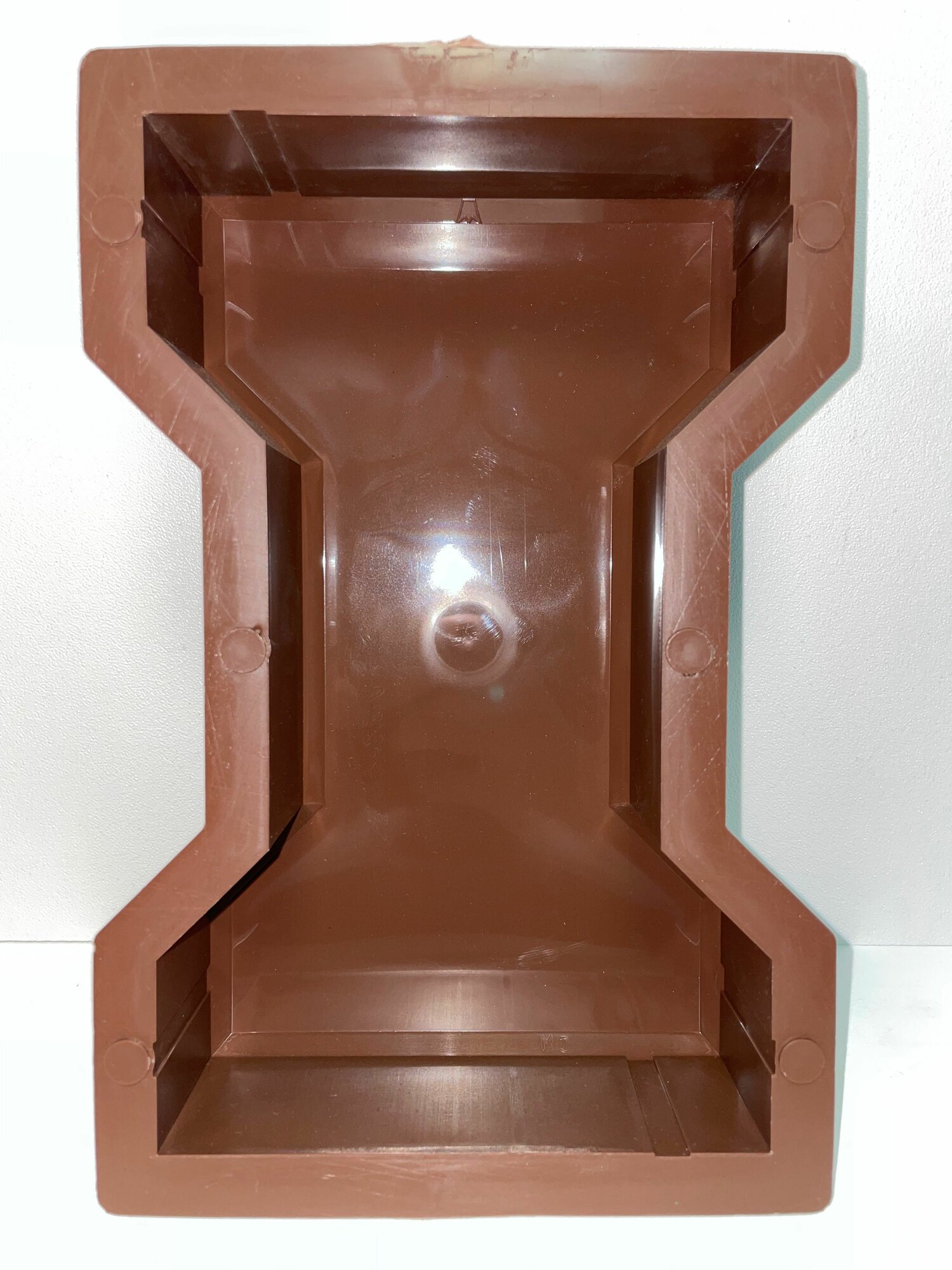 Форма для тротуарной плитки Катушка 22.5х8.8х5 см. В комплекте 8 форм