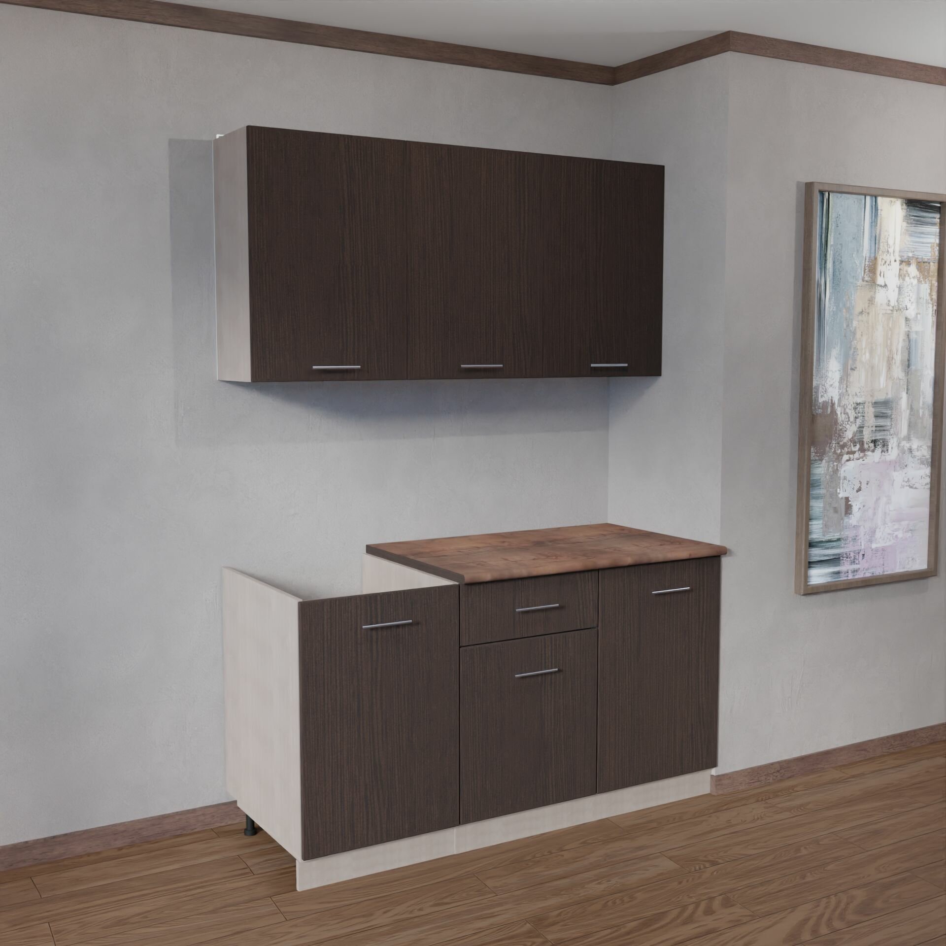 Кухонный гарнитур 1,5м