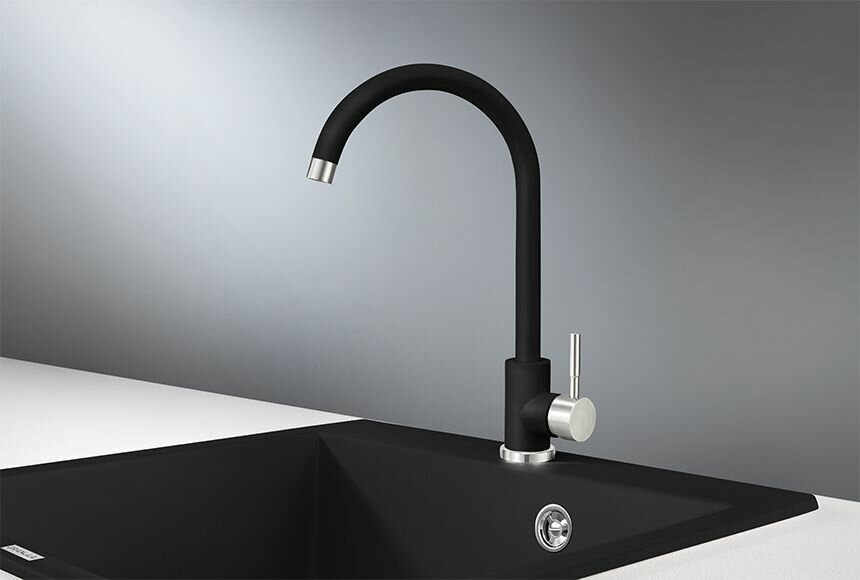 ST-4031, турмалин, Смеситель Кухонный