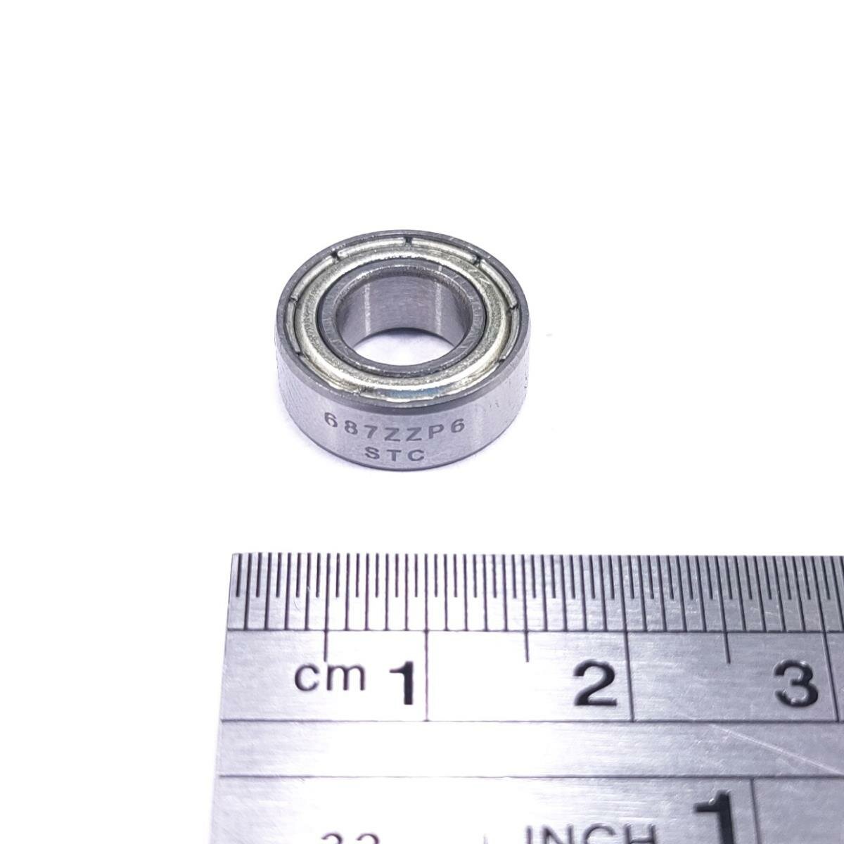 Подшипник 687ZZ. P6 STC (7x14x5) шариковый однорядный