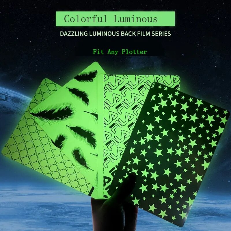 Светящийся гидрогелевый флоресцентный протектор, задняя пленка, задняя крышка телефона, Mixed 10PCs