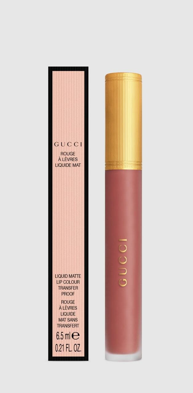 GUCCI Rouge A Levres Liquide Mat Lip Colour Помада жидкая для губ матовая cтойкая,6,5 мл, 208
