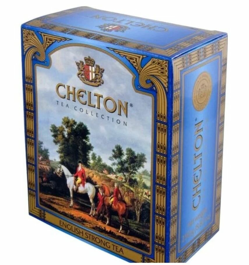 Chelton Чай черный Английский Крепкий, 100 пак х 1,5 г