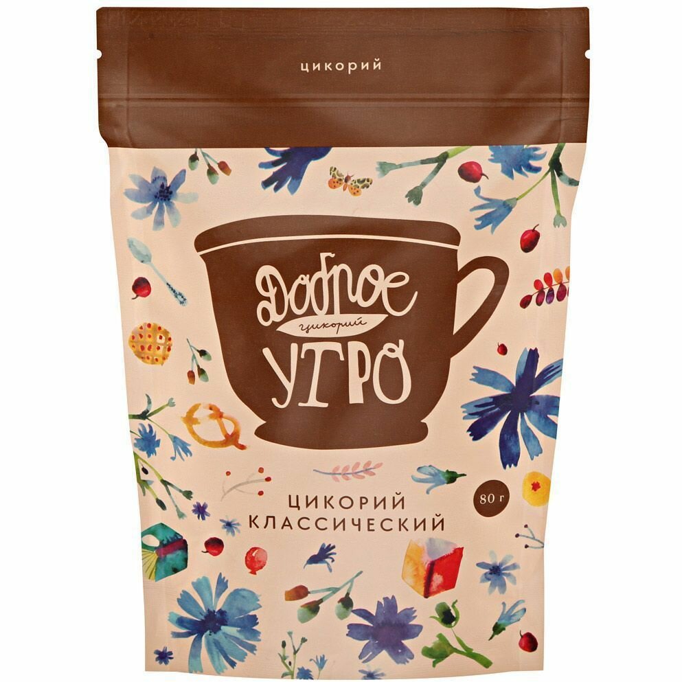 Доброе утро Цикорий, Классический, 80 г