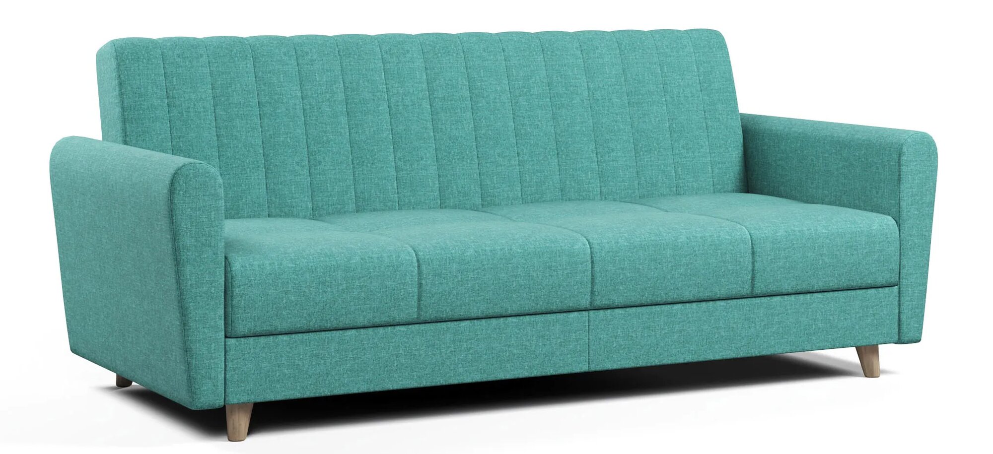 Диван-кровать Монако, 219х100х101 см, механизм Книжка, диван раскладной маленький, с ящиком для белья