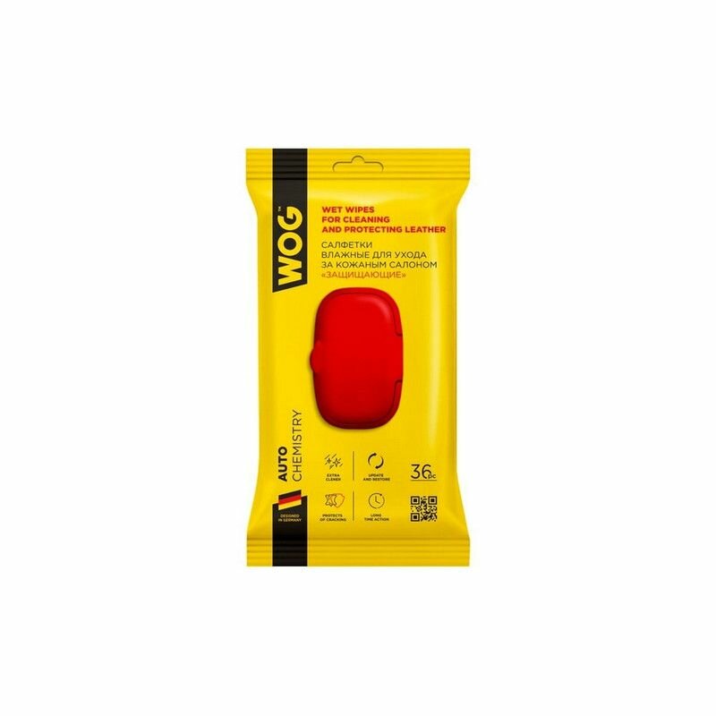 Салфетки влажные WOG WGC0662 (36 шт.), с клапаном