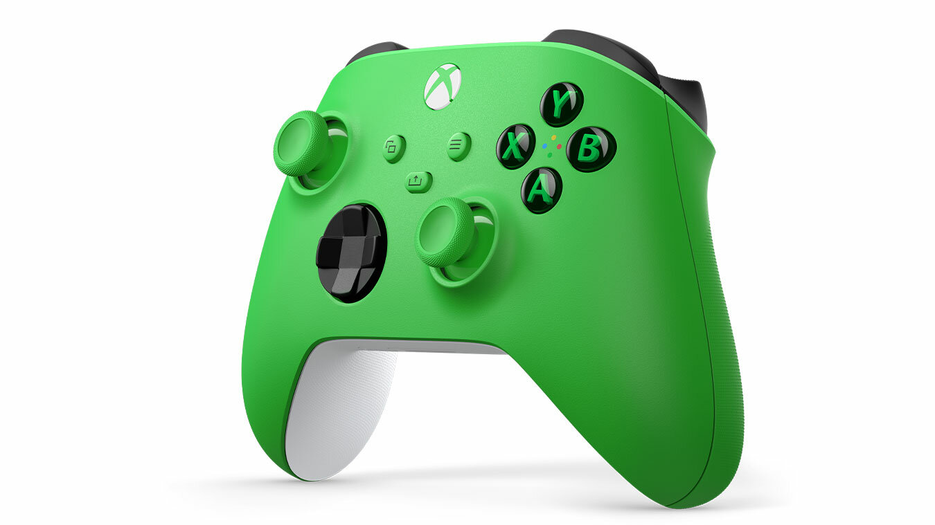 Геймпад Microsoft Xbox Series Wireless Controller , Bluetooth, Velocity Green(зеленый) — фото 1