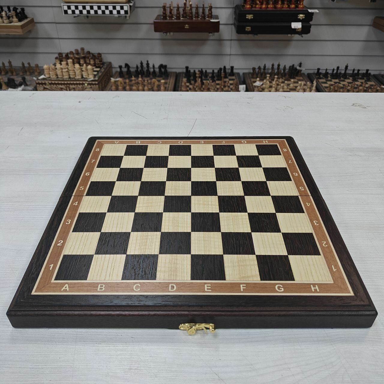 Шахматная доска складная Турнирная венге 40 см