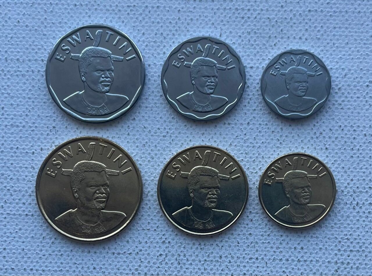 Эсватини (Свазиленд) набор 6 монет 2021 года UNC