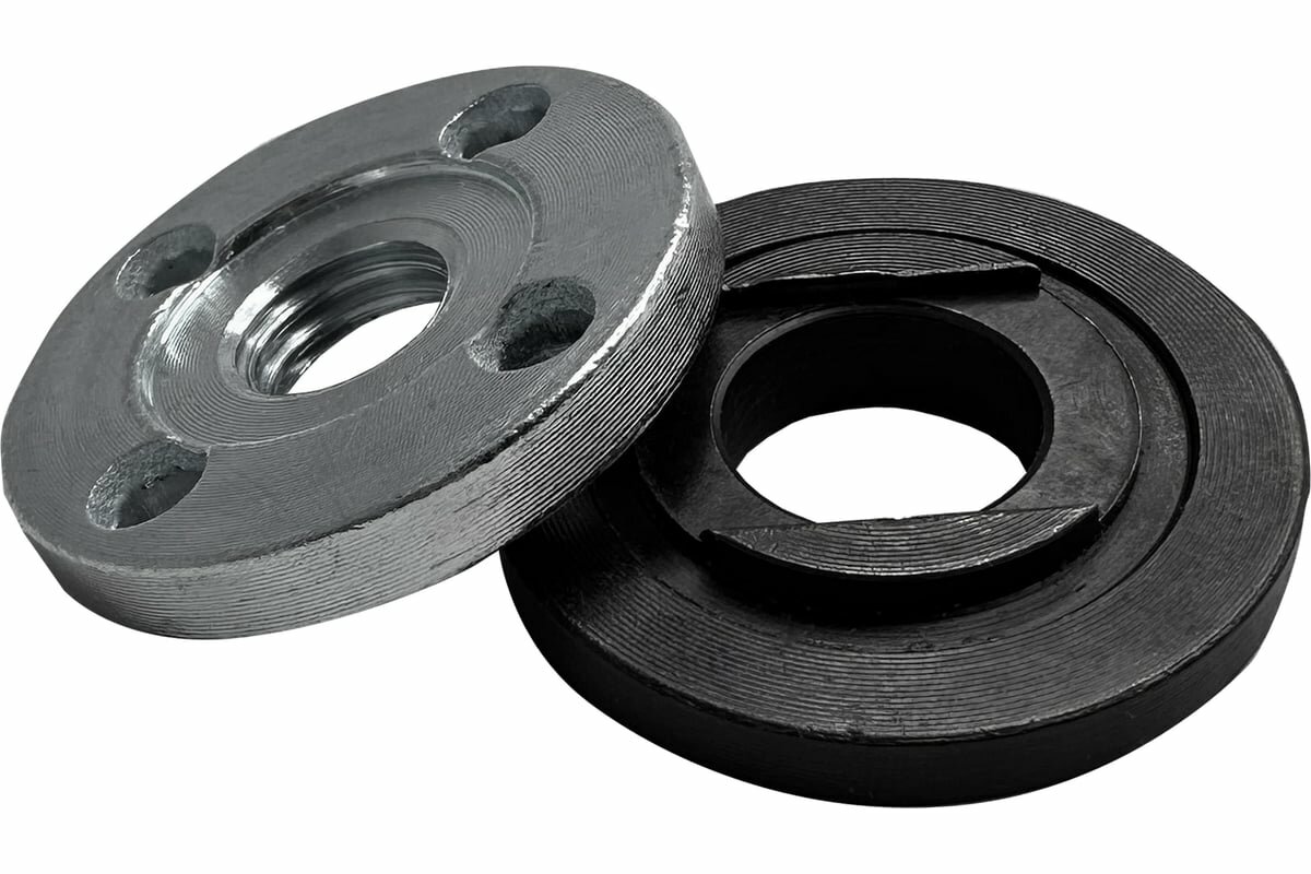 Vertextools Комплект гайка М14 с опорным фланцем для УШМ 20-40-125, крепежный элемент