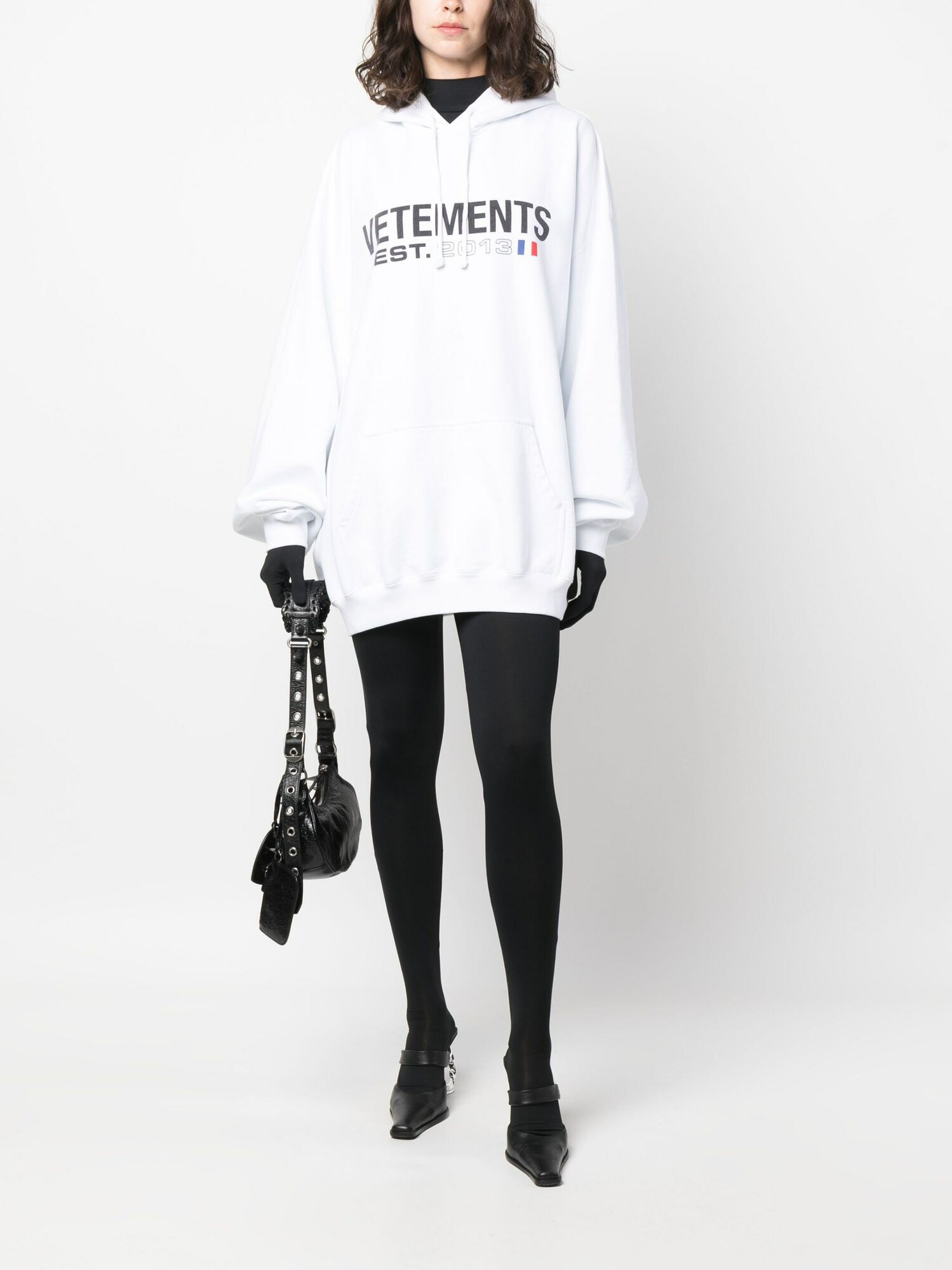 Худи Vetements, размер XS, , white — фото 1
