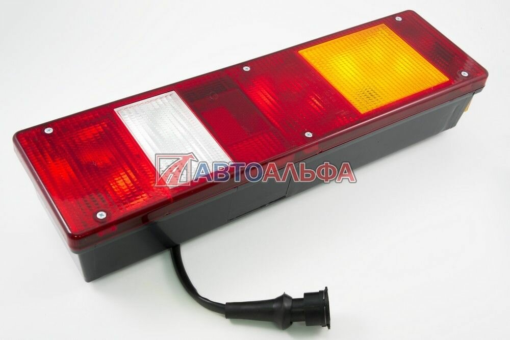 Фонарь задний правый 24В с проводом и габаритом Б/Л, 7442-251 КАМАЗ, МАЗ Евро