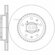 SANGSIN BRAKE SD4811 Диск тормозной SUZUKI SX4 06- передний вент. D 280мм.