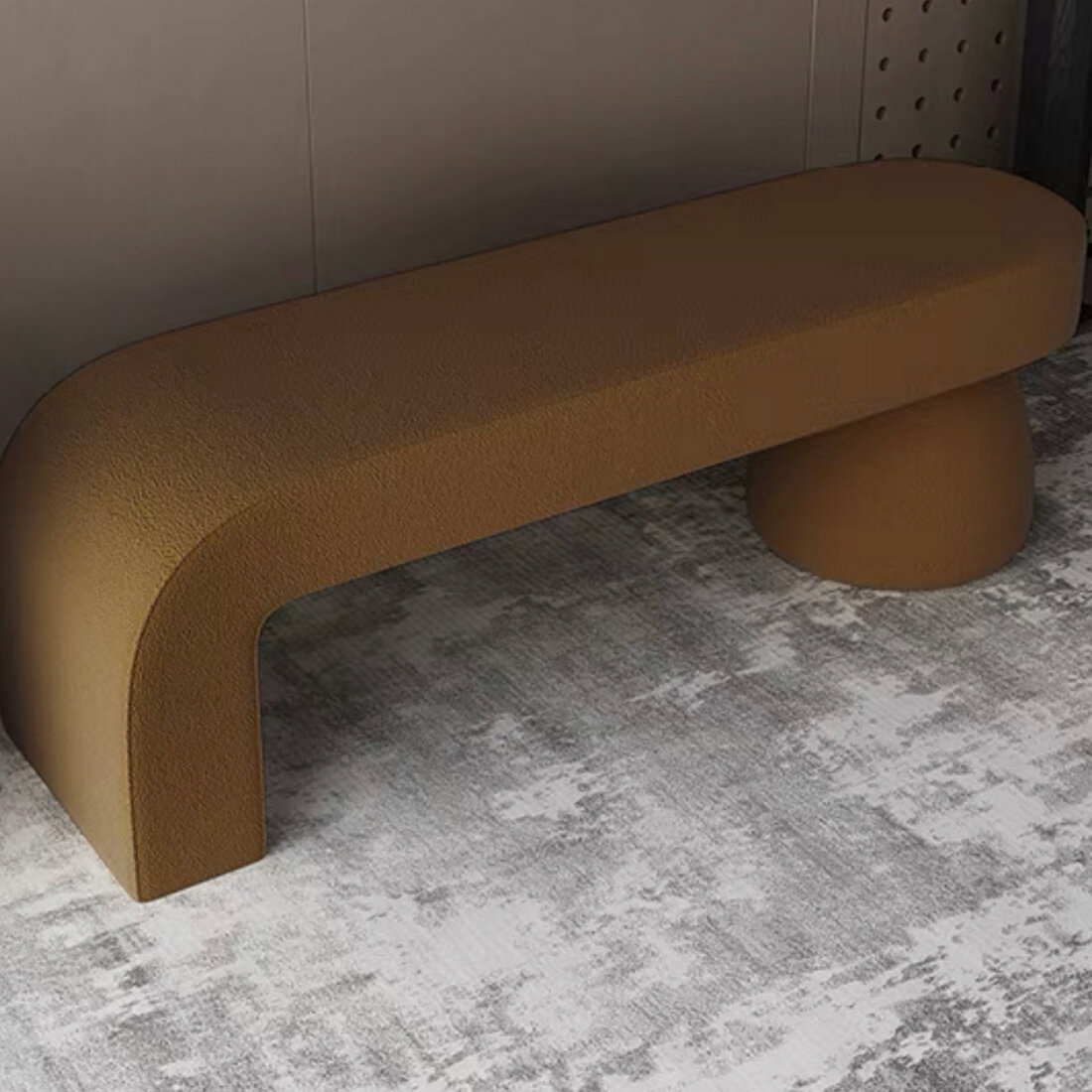 Банкетка Calabria (120см / цвет коричневый букле)