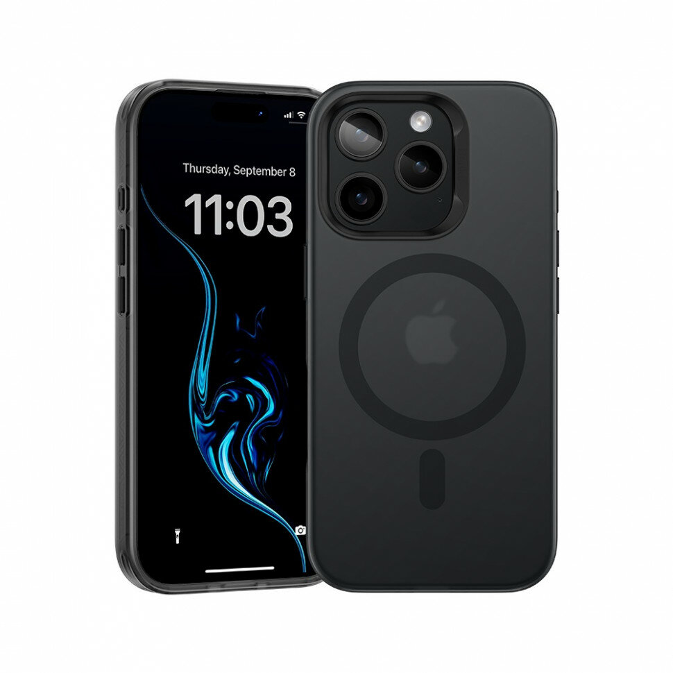 Чехол Benks Lucid Armor Case для iPhone 16 Pro 6.3" черный Black C. K. PC. AP. BK.0065