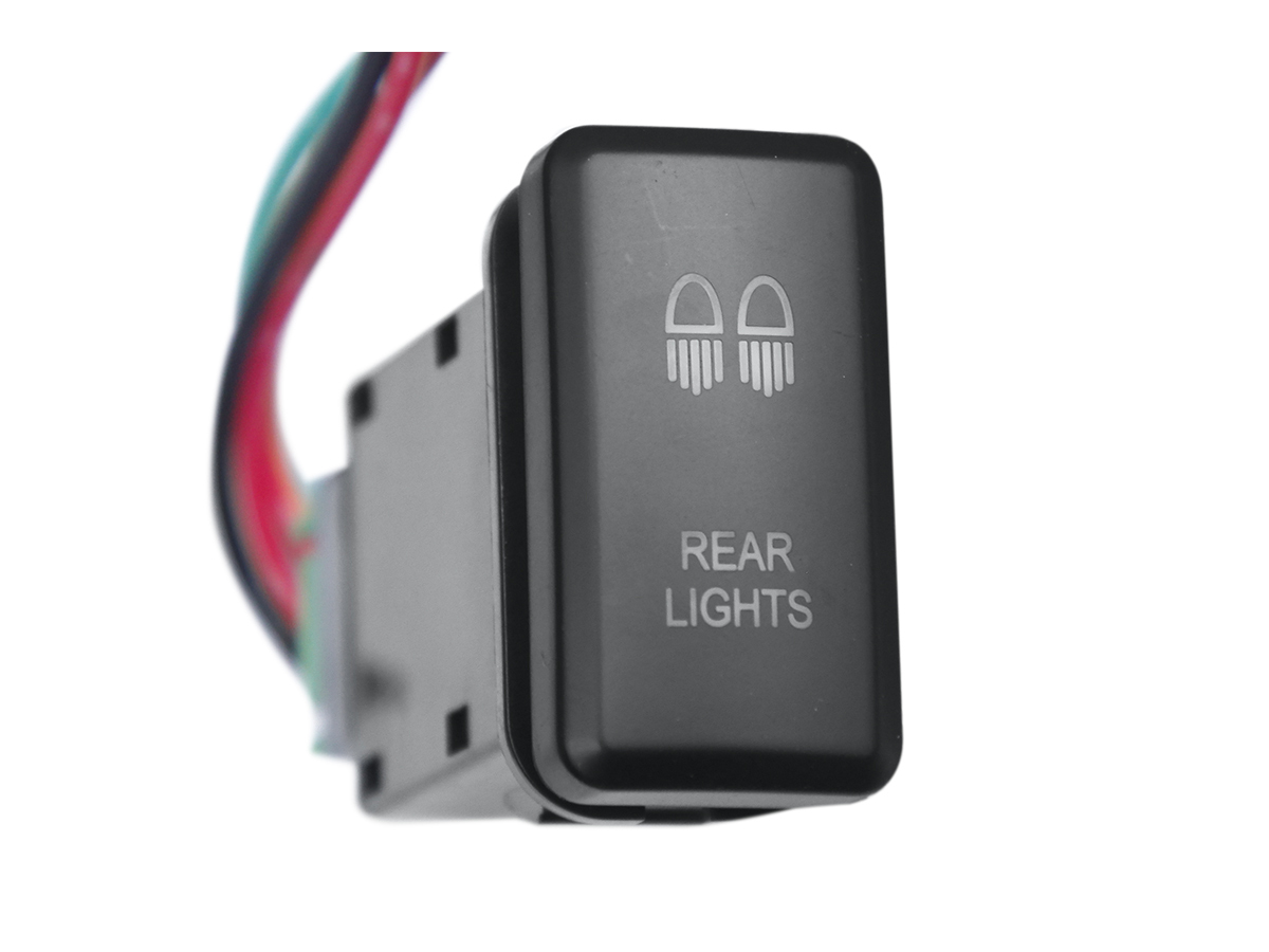 Кнопка ВКЛ/выкл, белый, REAR LIGHTS TOYOTA 40x20