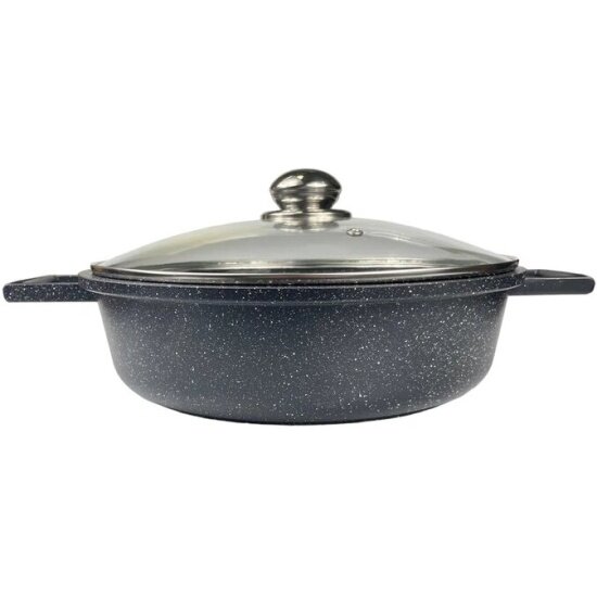 Сотейник Panairo "Chief induction" индукционный из литого алюминия c крышкой 28см