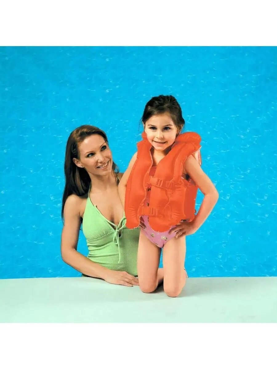 Жилет надувной 50х47см 3-6 лeт