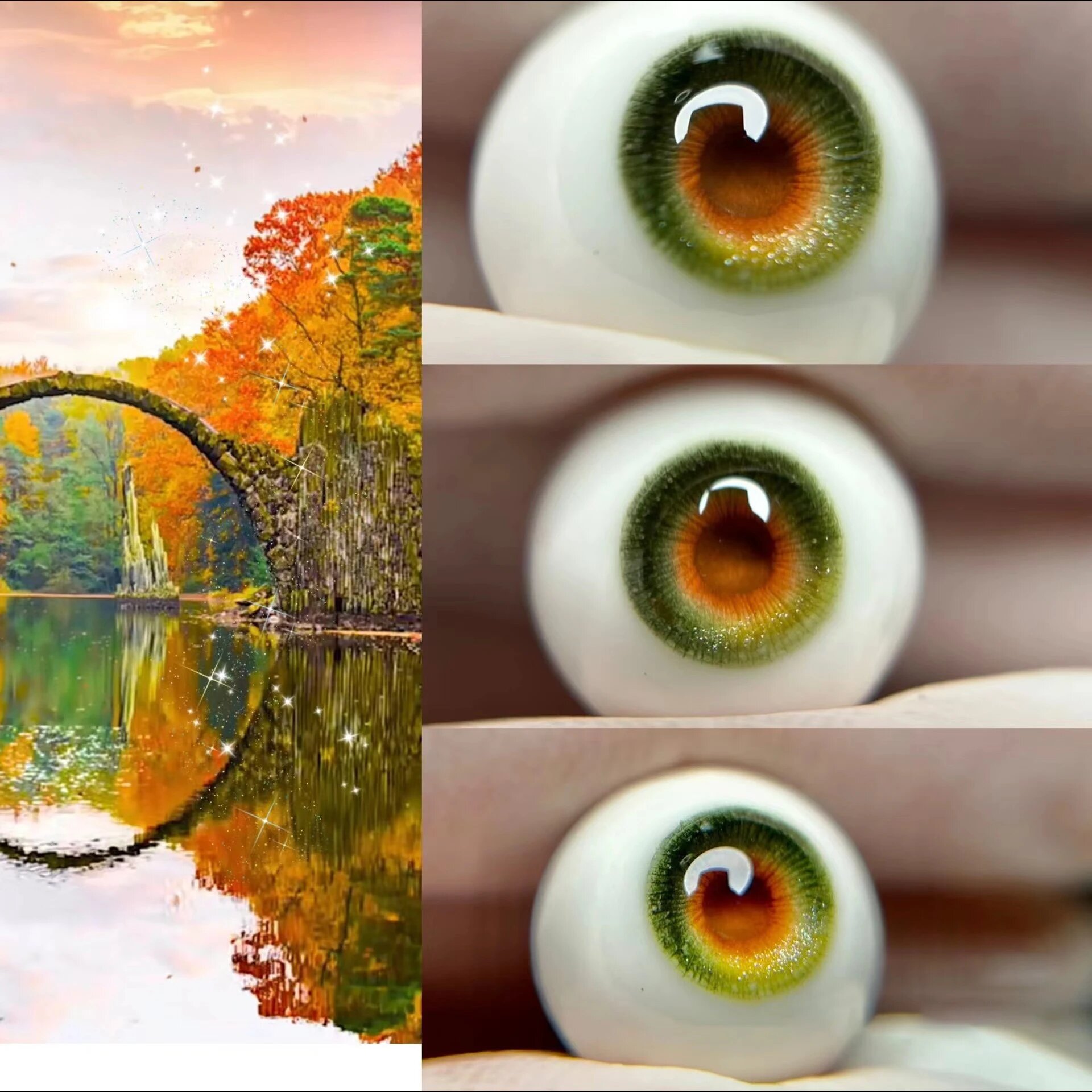 Смоляные глаза для кукол, цвет a8-a pair eyes