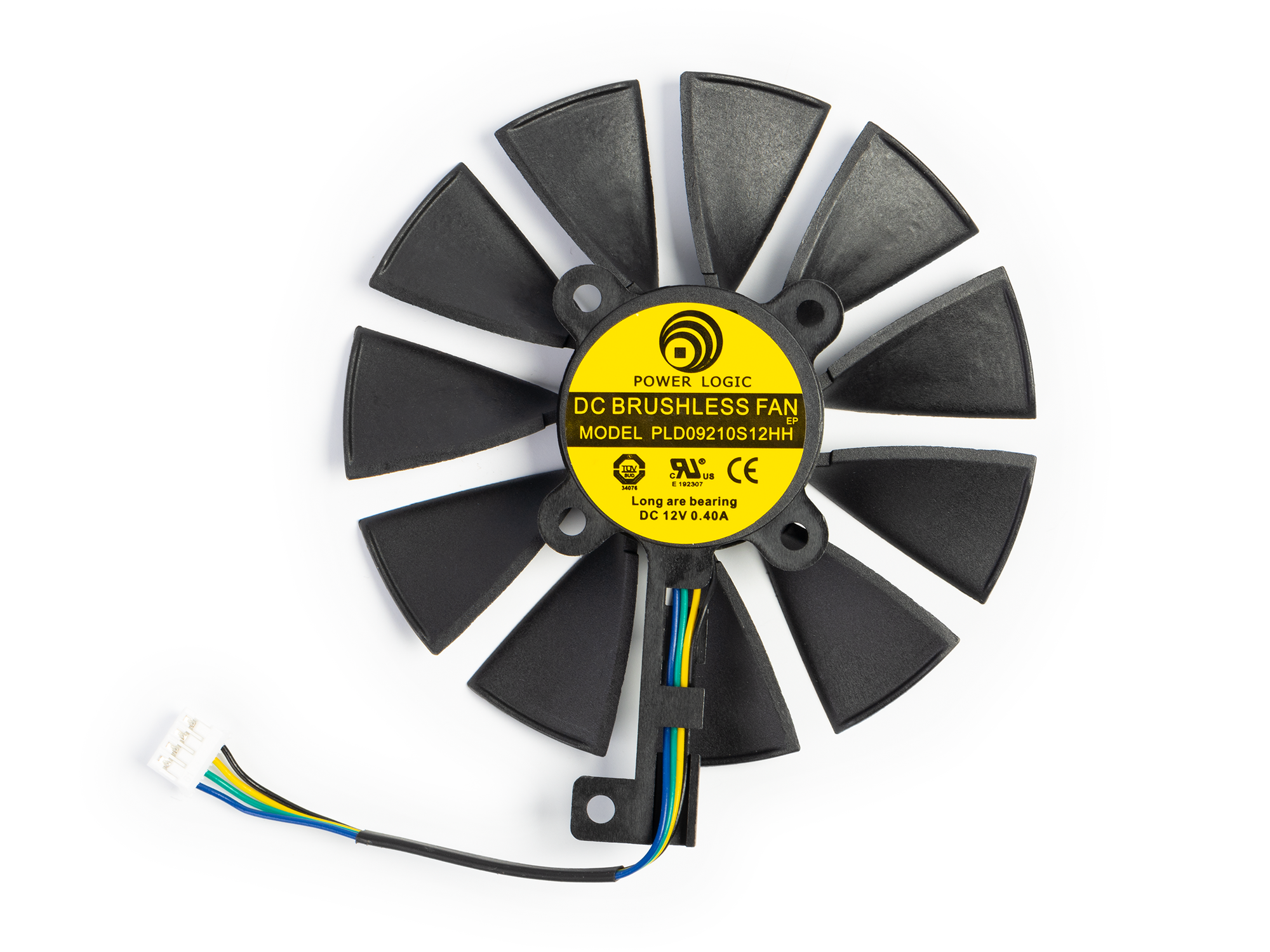 Вентилятор для видеокарты Asus Dual / 4Pin папа / ⌀ 86мм / S 28мм / T129215BU\T129215SU (№1)