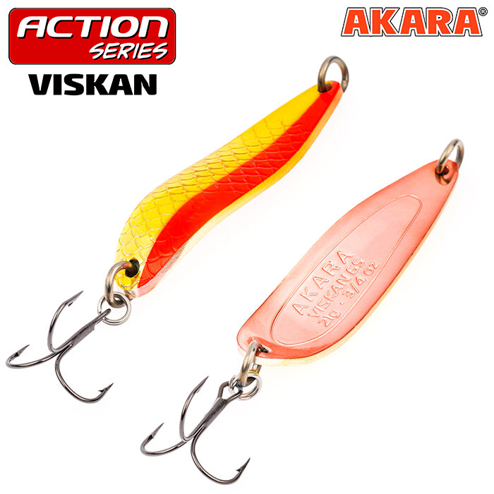 Блесна колеб. Akara Action Series Viskan 65 18 гр. 9/14 oz. AB61