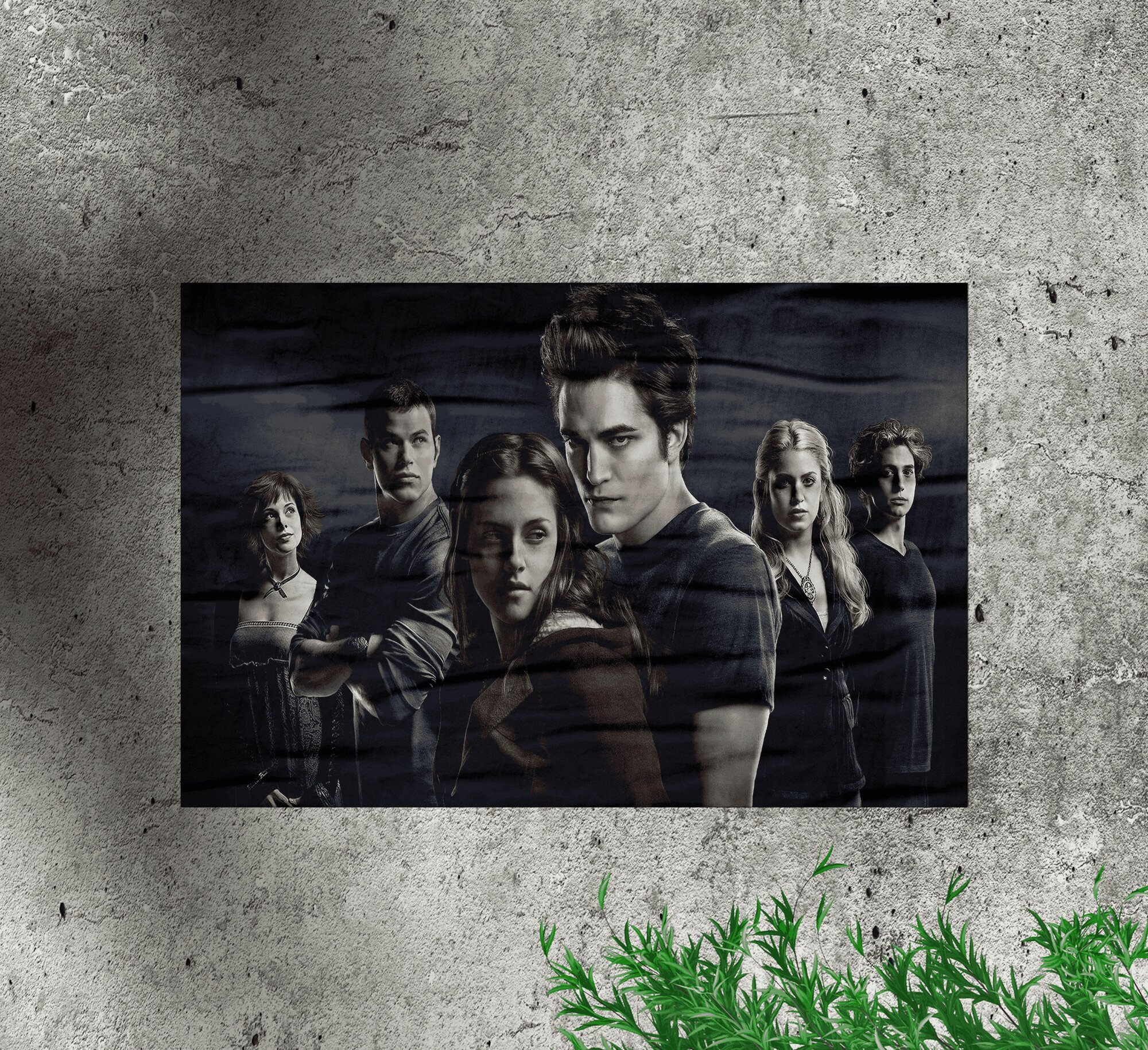 Постер из шёлка 70х100 см Сумерки Сумерки