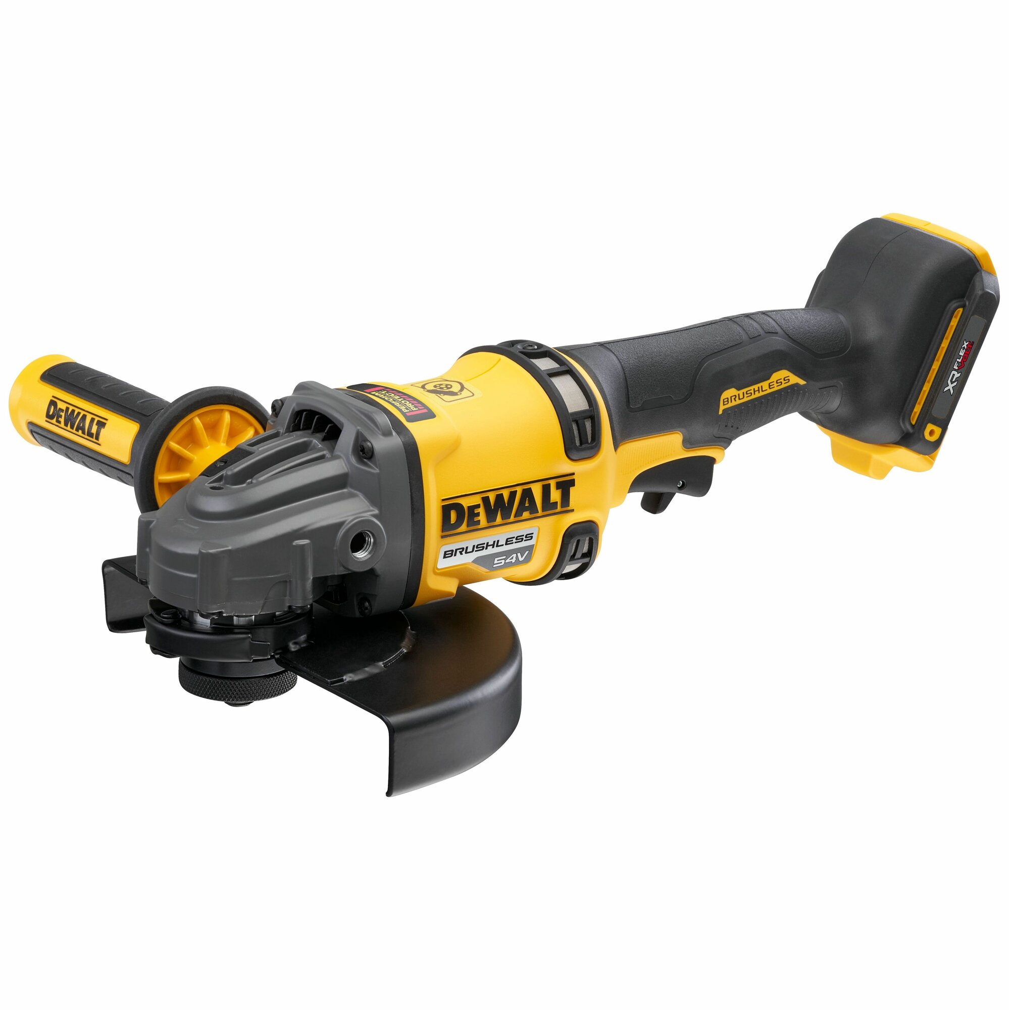 Аккумуляторная угловая шлифмашина DEWALT DCG440N, 54 В, 180 мм, 6500 об/мин, без АКБ и ЗУ