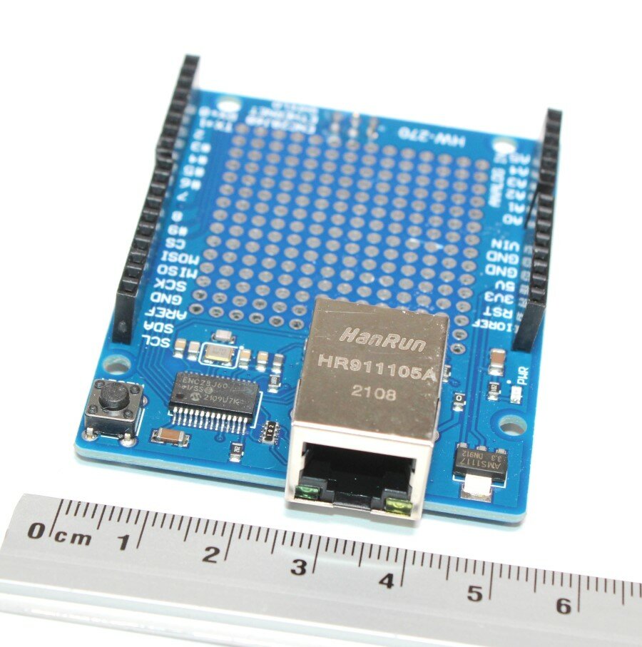 ENC28J60 Shield для Arduino, Плата расширения
