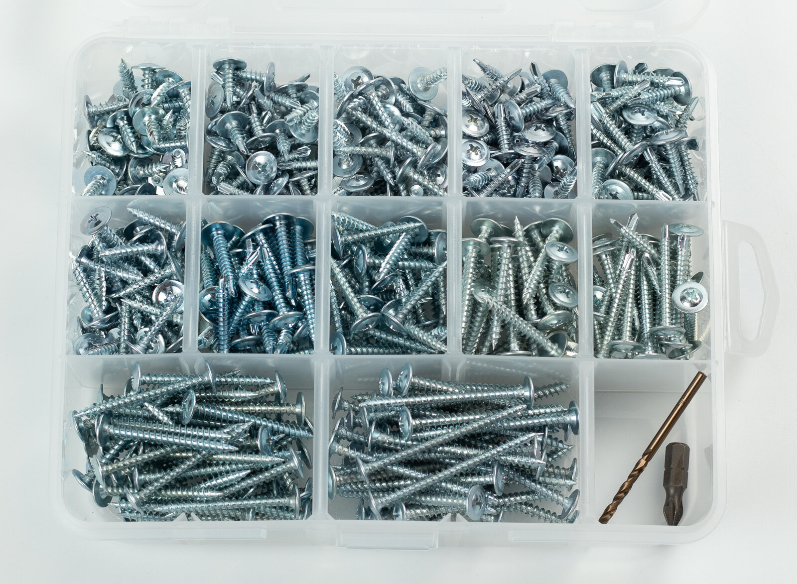 Комплект "Саморезов с прессшайбой" 522 ед