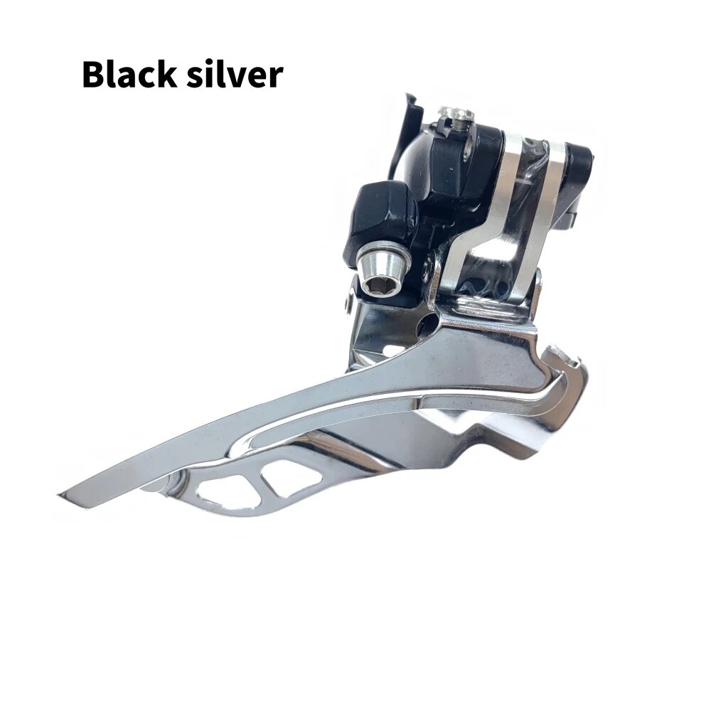 Передний переключатель MicroSHIFT RD-64 Black silver 3*9