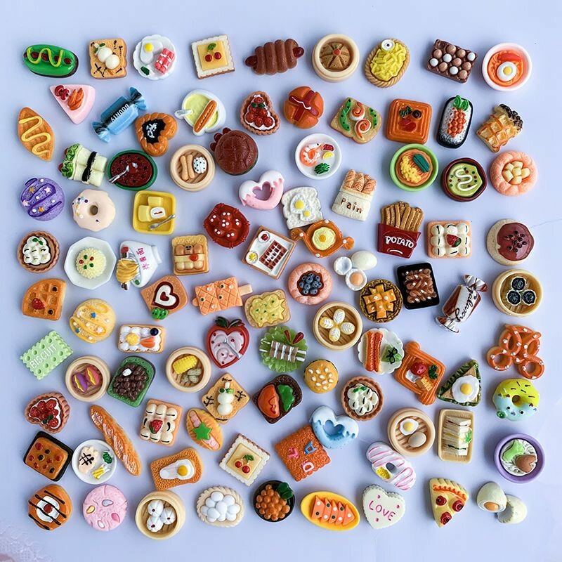 100 штук мини-изделий, кукол, игрушек, аксессуаров, моделей, игрушечных принадлежностей,
