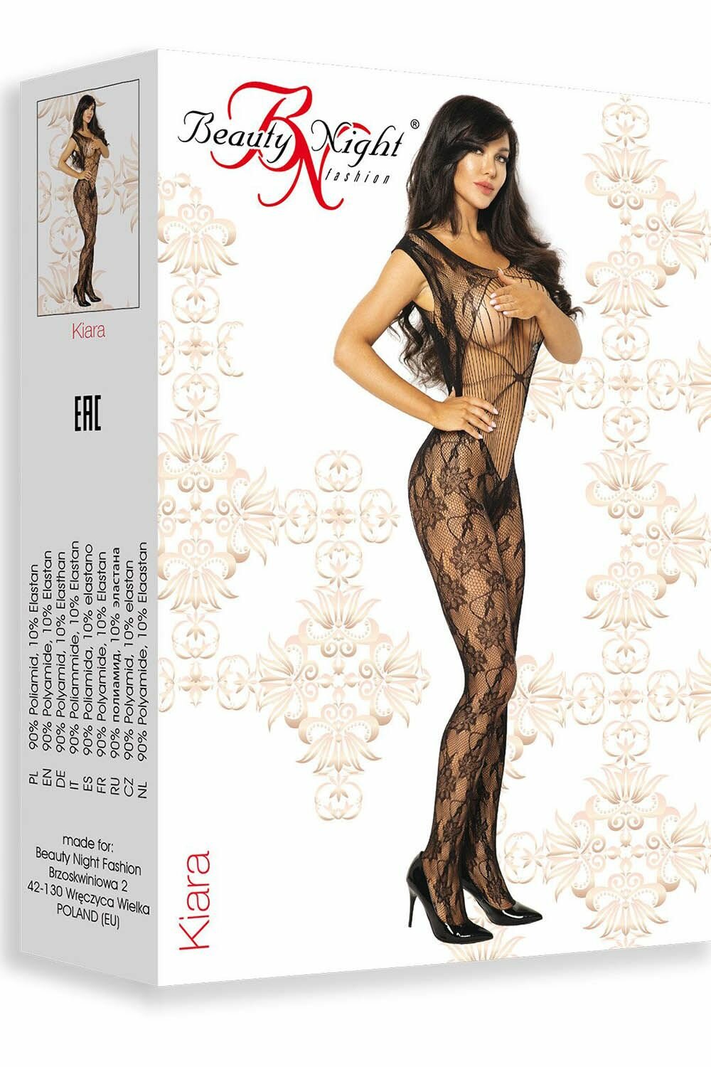 Beauty Night боди-комбинезон kiara 42-46 черный