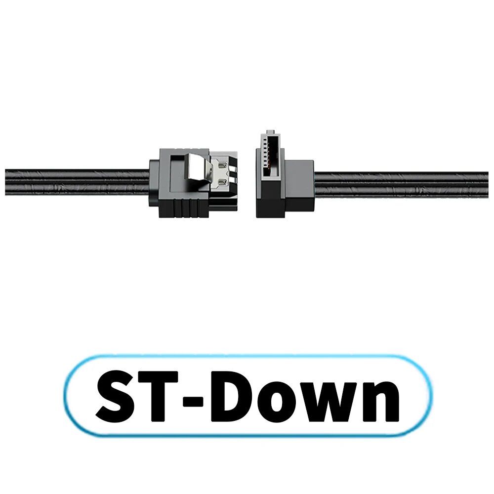 ADT-Link Кабель SATA 3,0 6Гбит/с 15cm, ST-DOWN