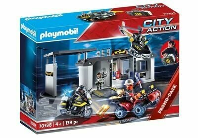 Игровой набор Playmobil полицейская машина полицейский участок тюрьма штаб, машины и техника, для мальчиков, для девочек, унисекс, Конструктор пластиковый, Магнитный, color7e2a35ac151d,6 лет,7 лет,8 лет KL
